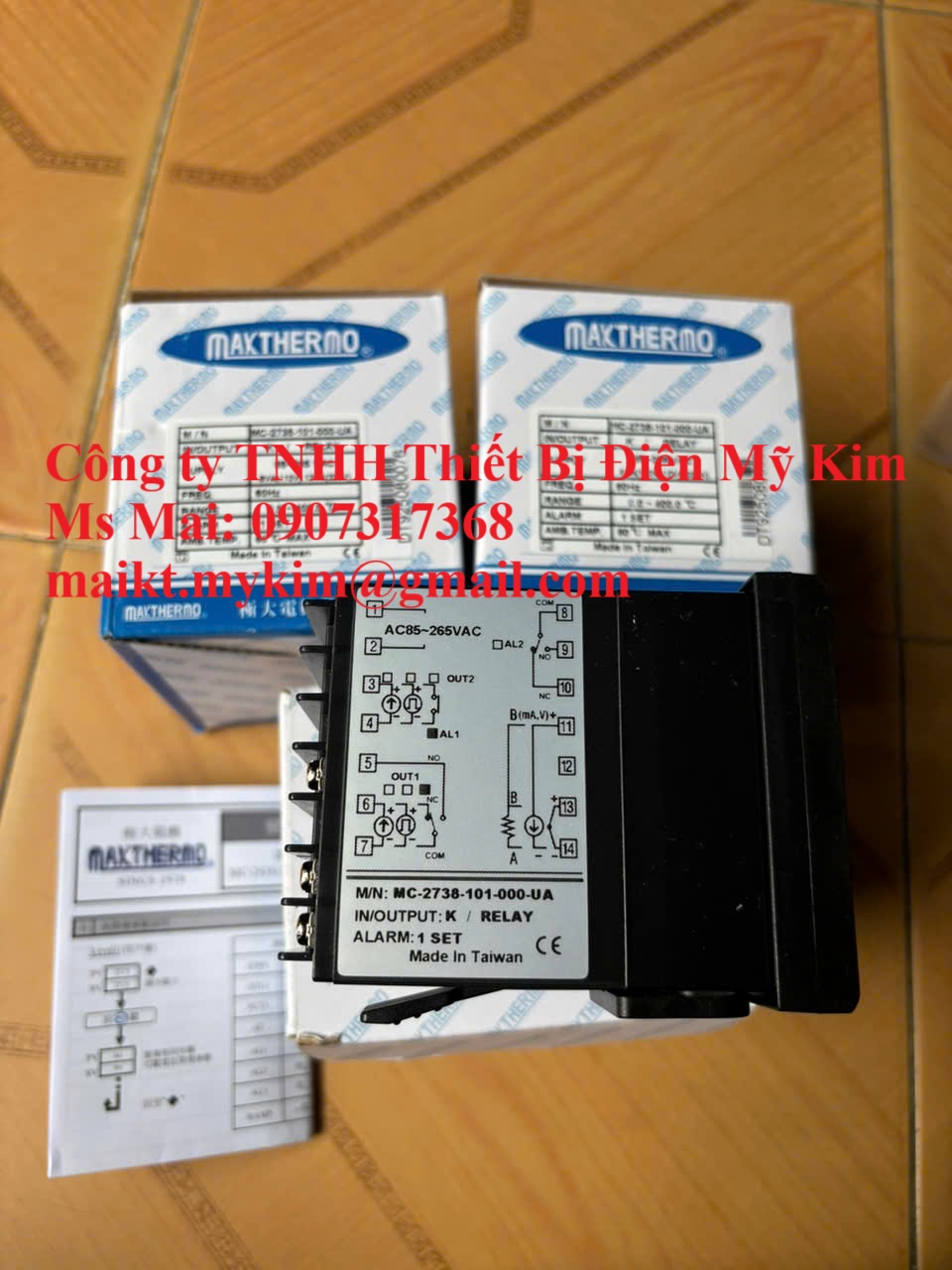 Bộ điều khiển nhiệt độ Maxthermo MC-2838-102-000-GA